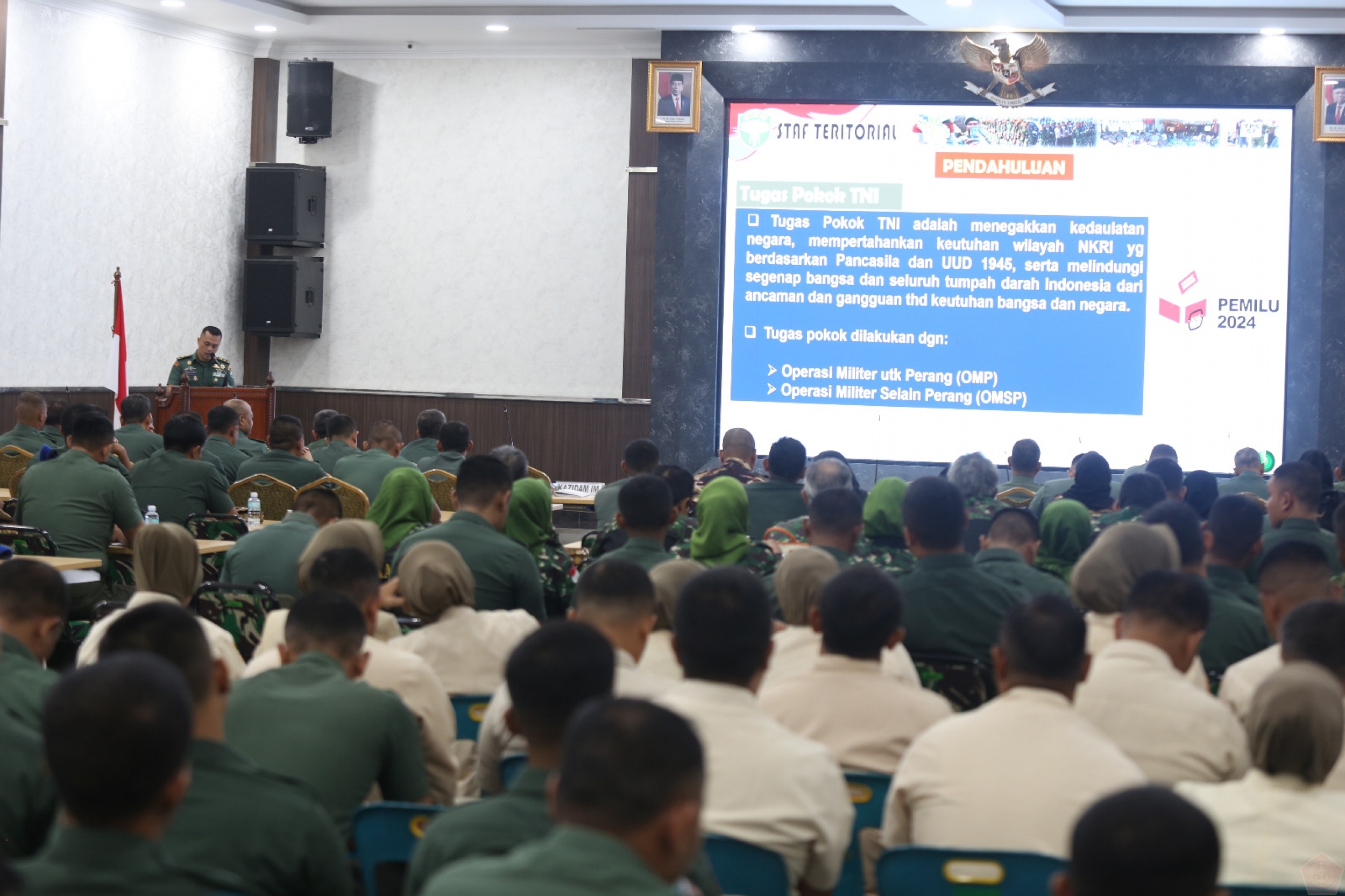 Kodam IM Gelar Pembinaan Netralitas TNI Dalam Pemilu Dan Pilkada Tahun ...