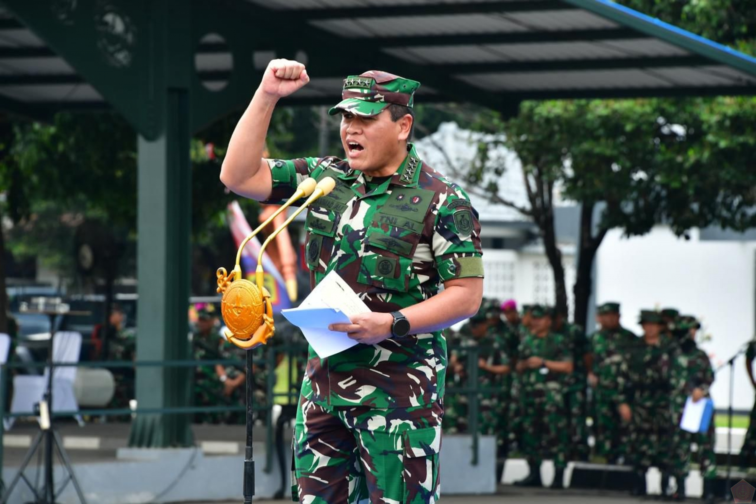 Kasal Pimpin Apel Kesiapan Pasukan TNI AL Jelang HUT Ke-79 TNI ... Kasal Pimpin Apel Kesiapan Pasukan TNI AL Jelang HUT Ke-79 TNI ...