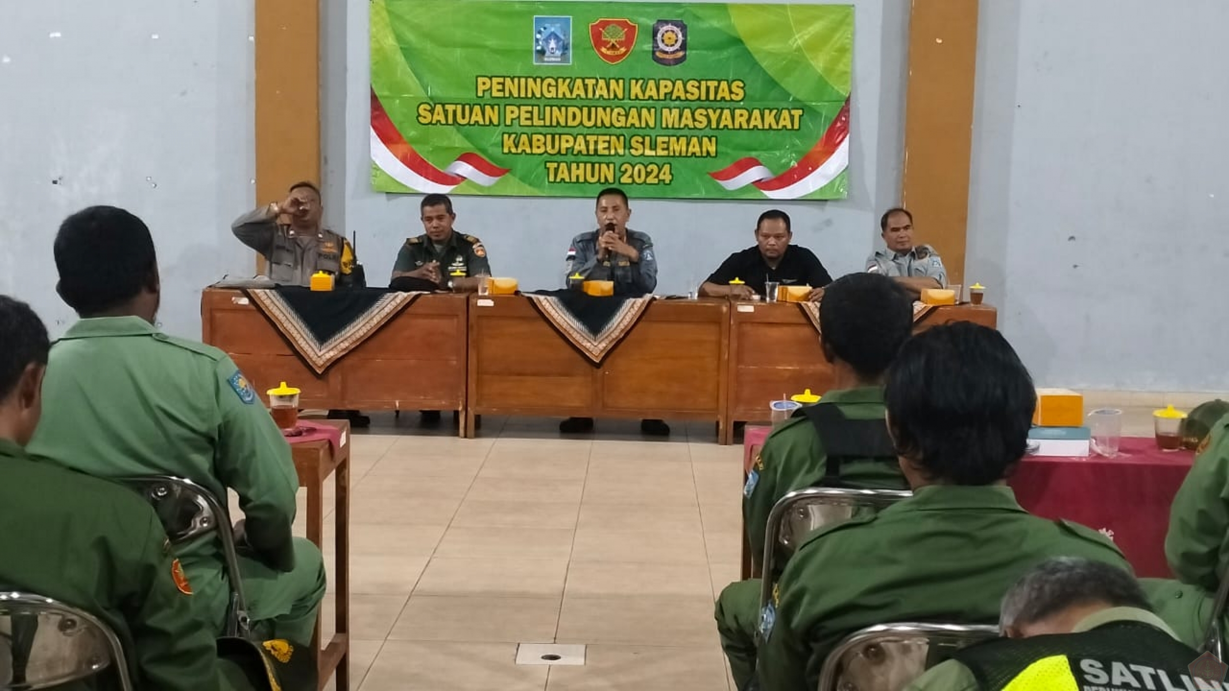 Wadanramil Gamping Sleman Tingkatkan Kapasitas Linmas | Website Tentara ...