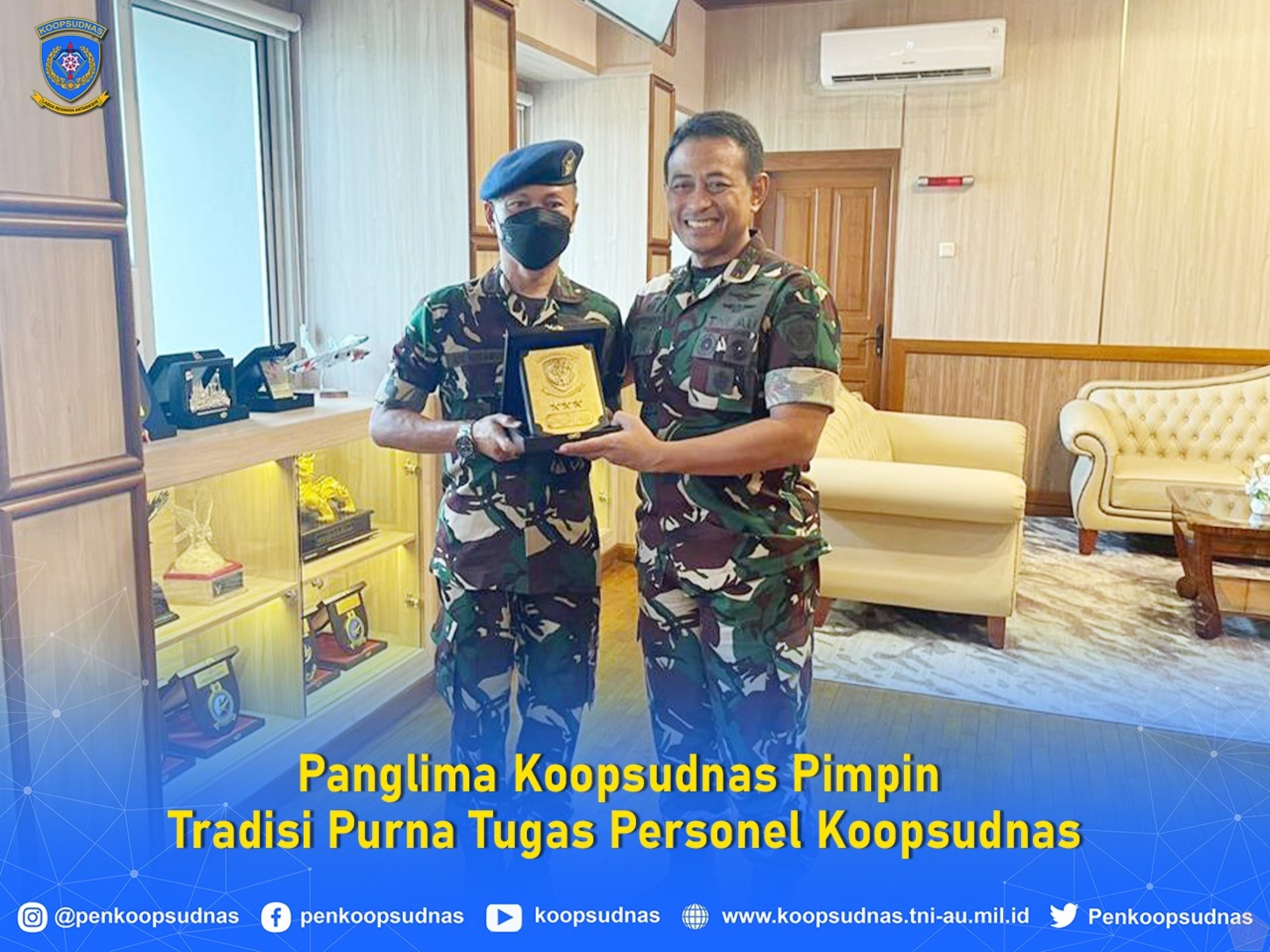 Panglima Koopsudnas Pimpin Tradisi Purna Tugas Personel Koopsudnas ...