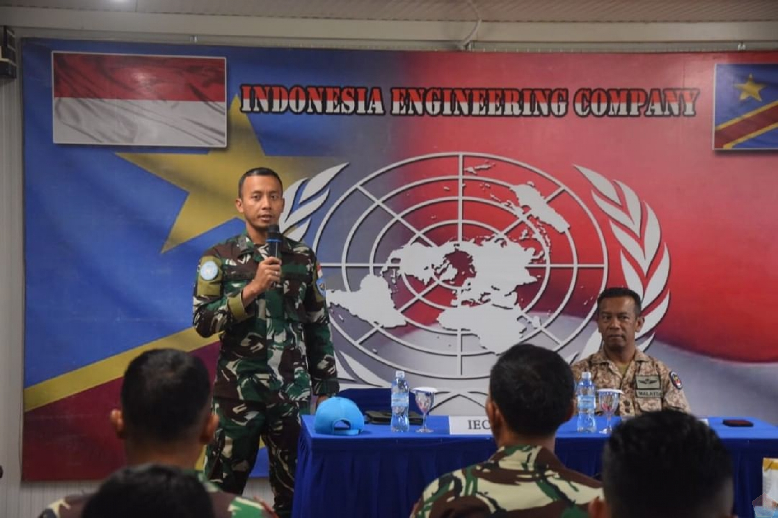 Deputy Chief Of Staff Personel Evaluation and Training (DCOSPET) Monusco Kunjungi Satgas Kizi ...