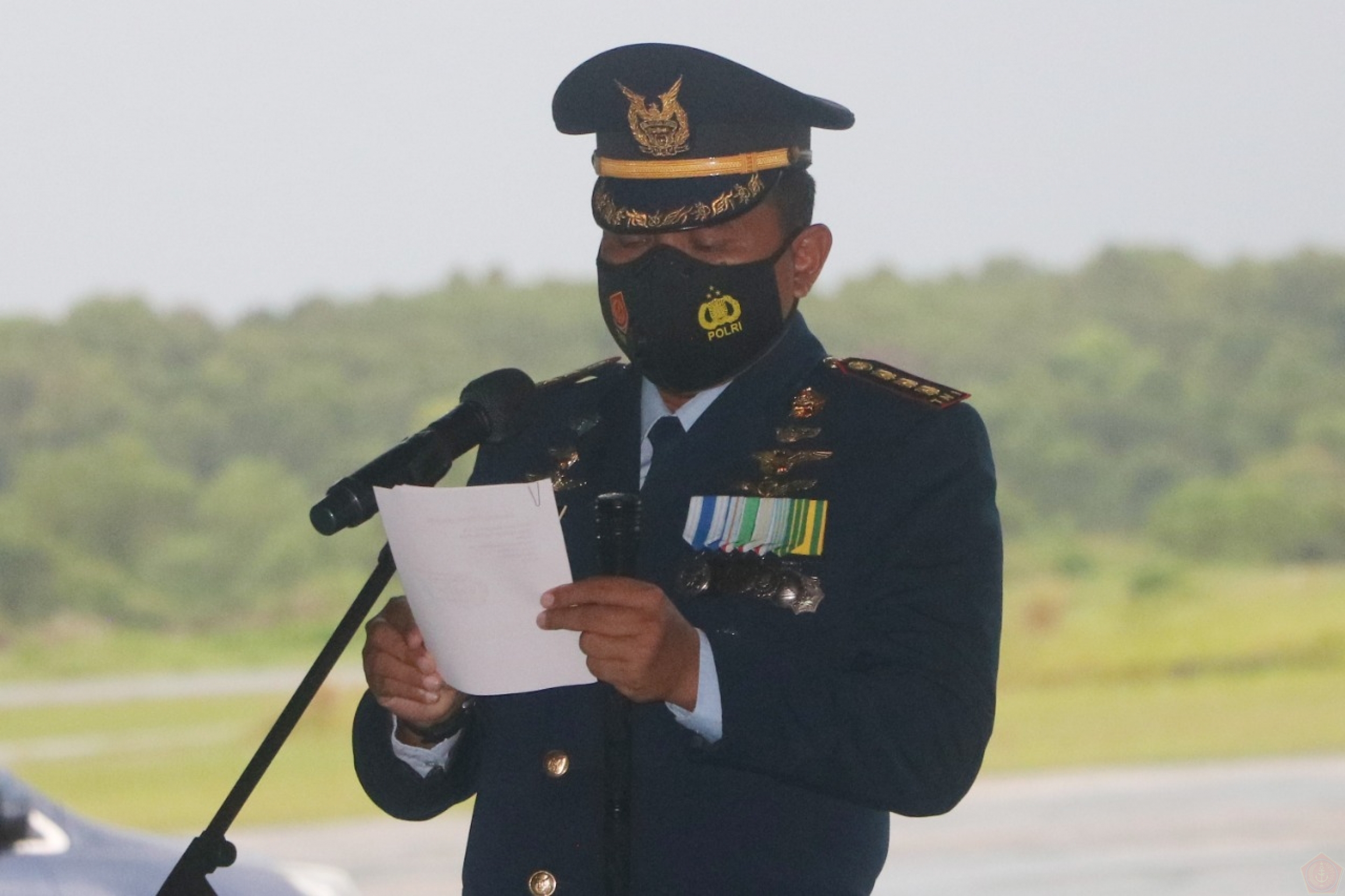 Danlanud Raden Sadjad Pimpin Upacara Peringatan Hari Pahlawan di Lanud ...