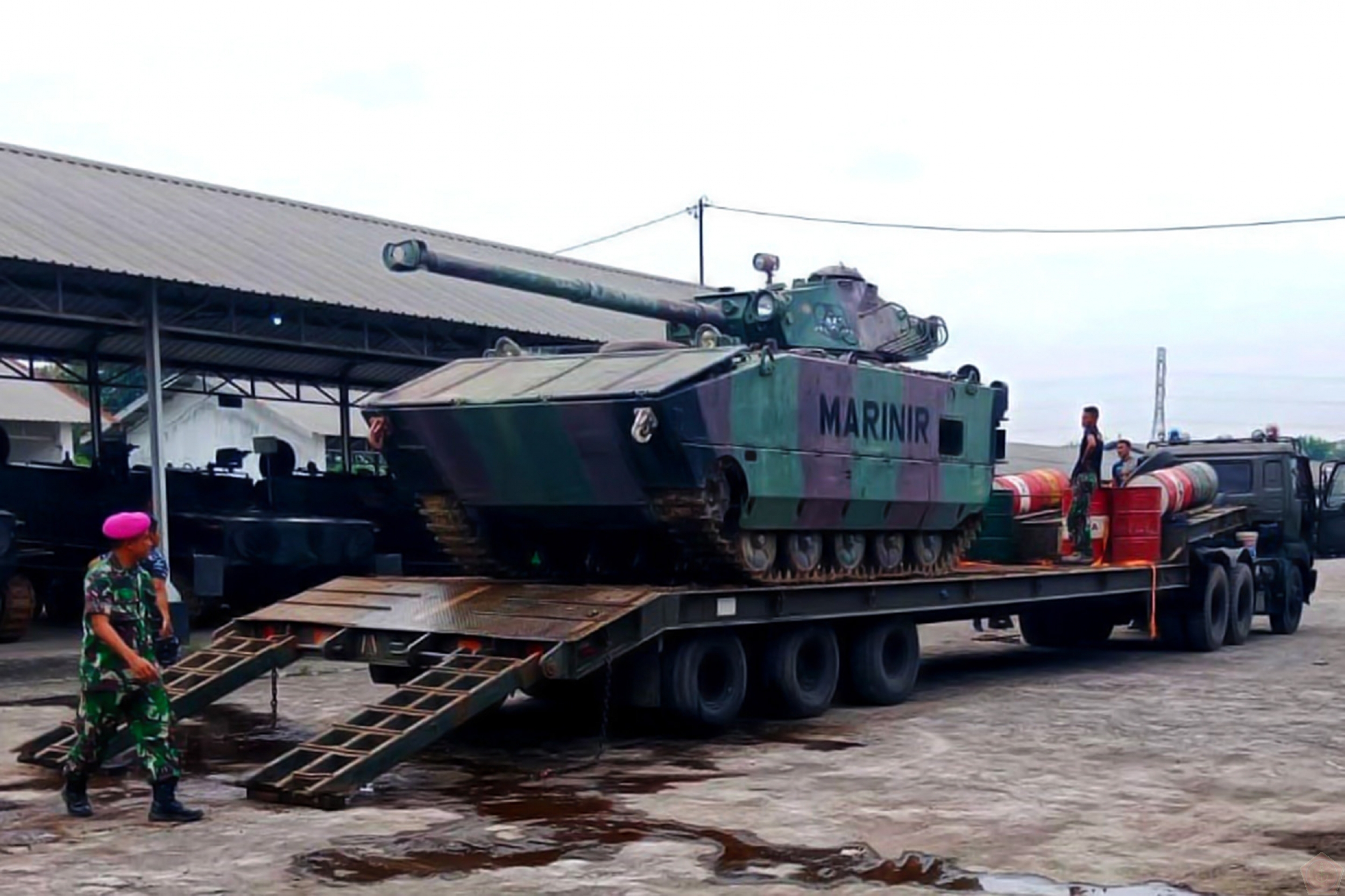 Ranpur Kavaleri Korps Marinir TNI AL Saksi Perjuangan Bangsa | Website ...