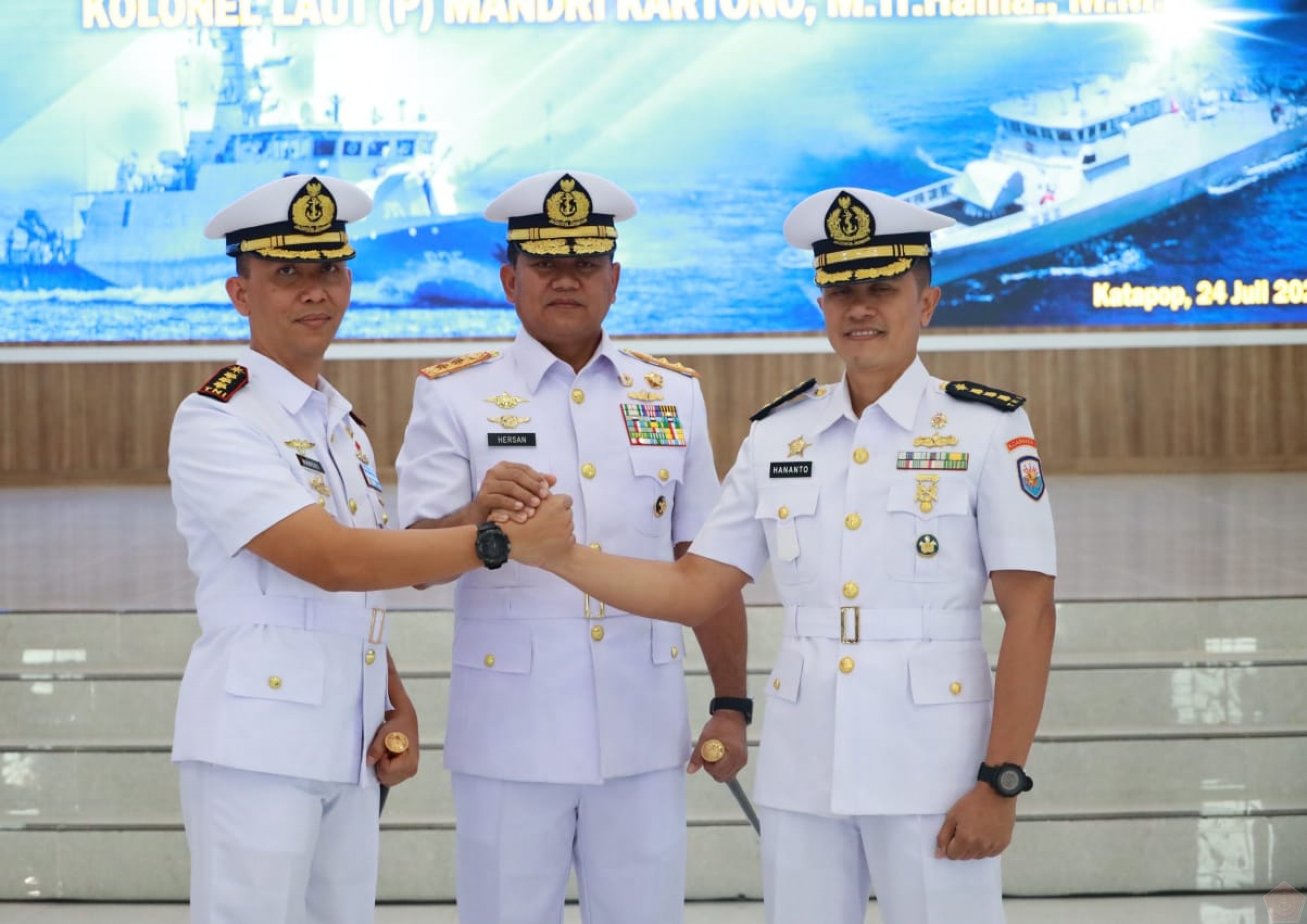 Kolonel Laut (P) Mandri Kartono Resmi Menjabat Komandan Satuan Kapal ...