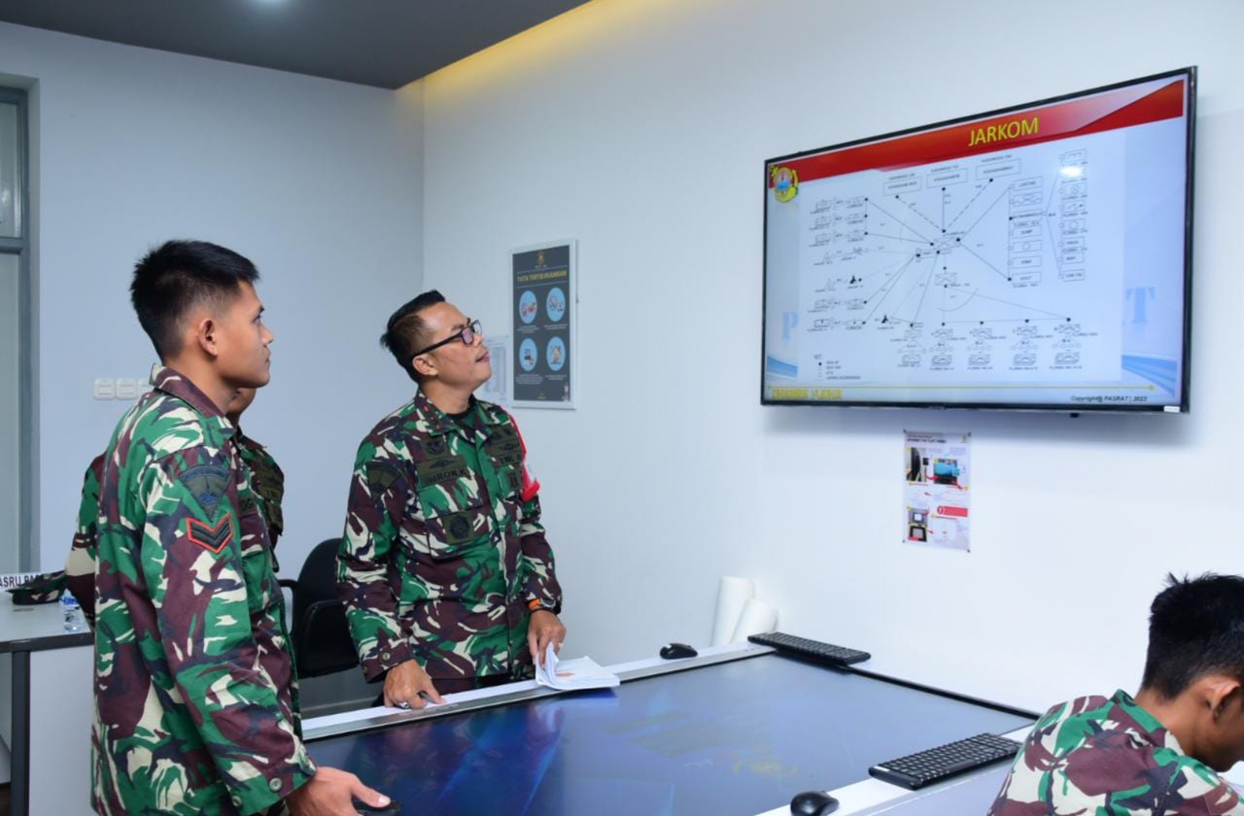 Pasmar 1 Sebagai Pasrat Ikuti Geladi Posko Latgab TNI | Website Tentara ...