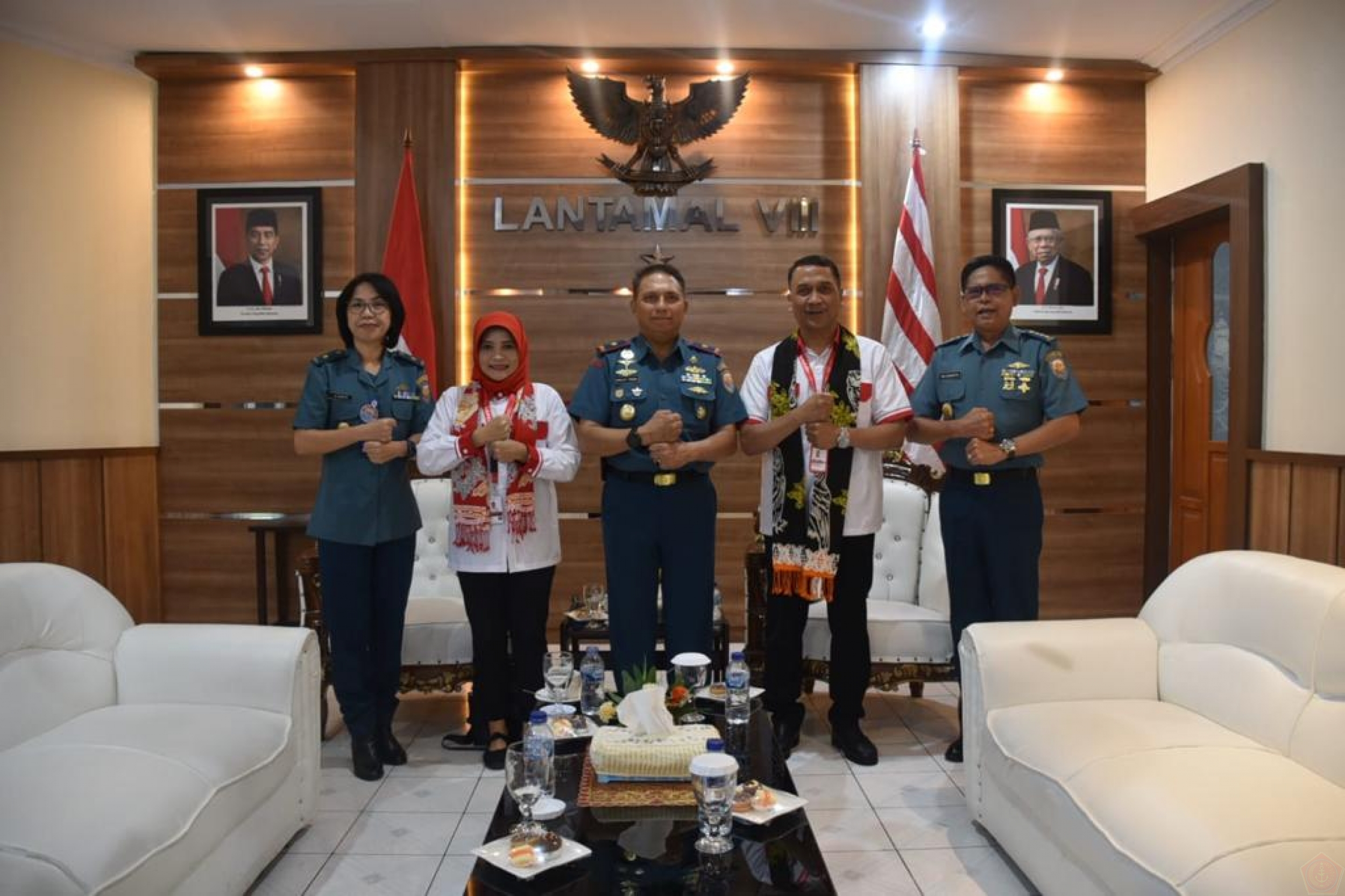 Danlantamal VIII Terima Audiensi Tim Survei Kars Lafki | Website ...