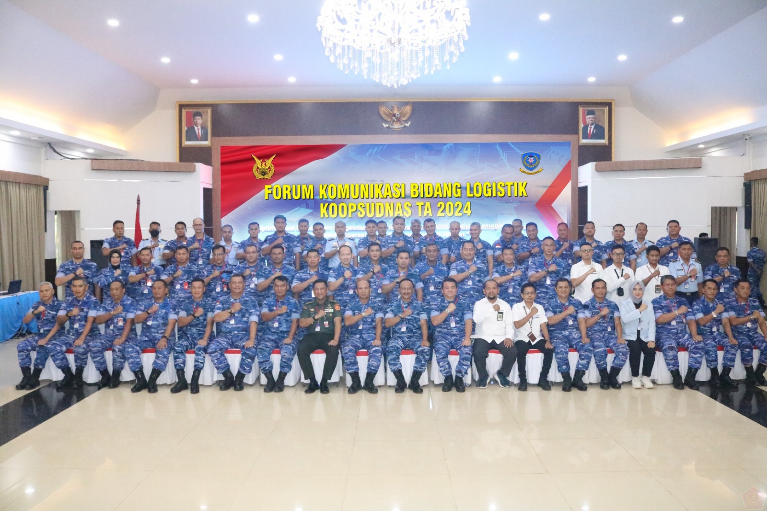 Panglima Koops Udara Nasional Buka Forkom Bidang Logistik T.A. 2024 ...