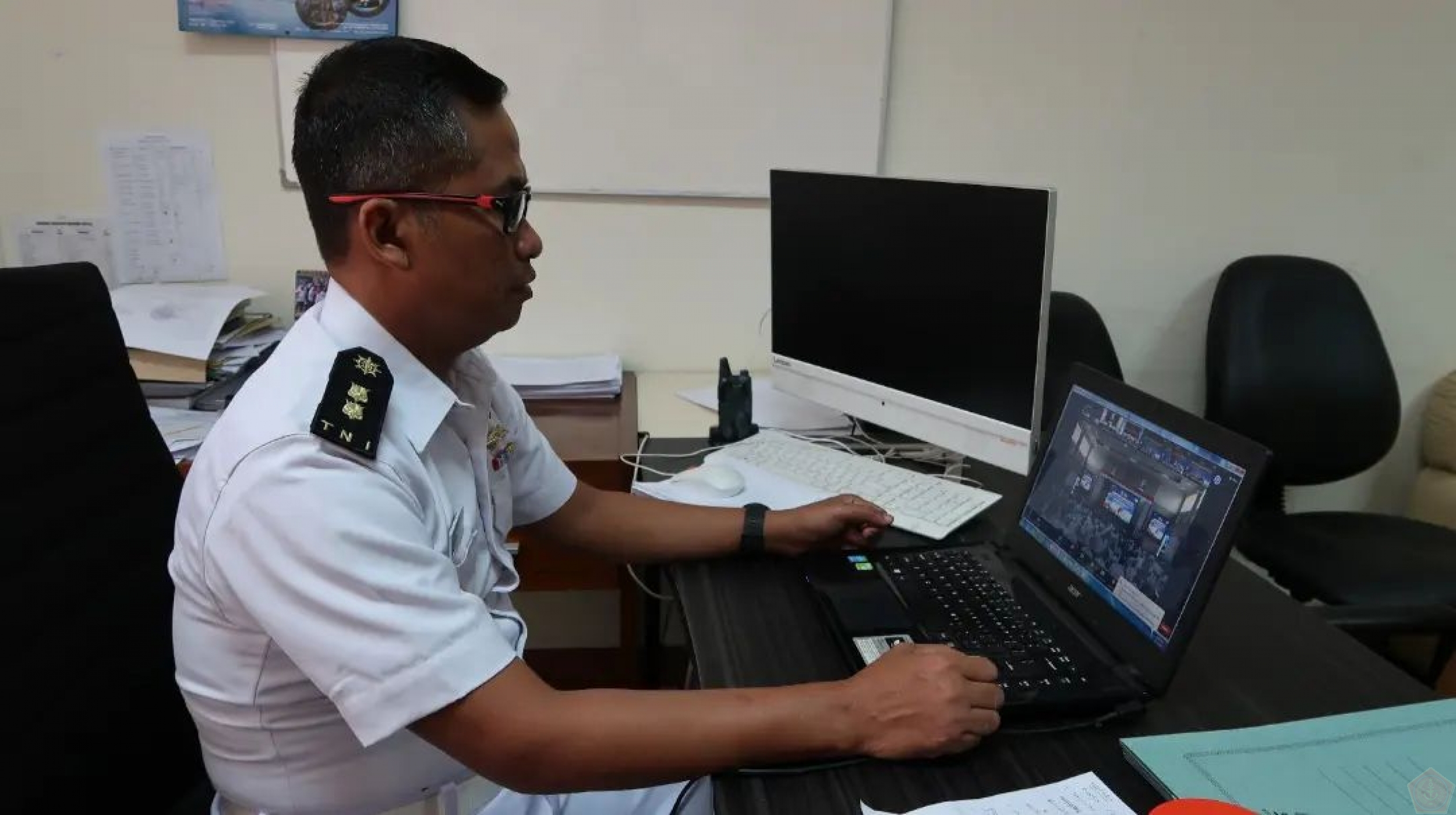 Perwira STTAL Ikuti Vicon Seminar Maritim Nasional Seskoal Tahun 2023 ...